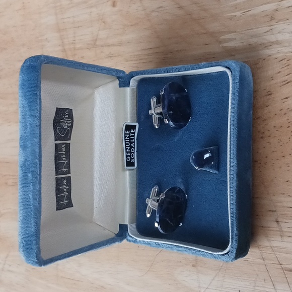 Hughes Hatcher Suffrin | Accessories | Vintage Cuff Links And Tie Clasp ...